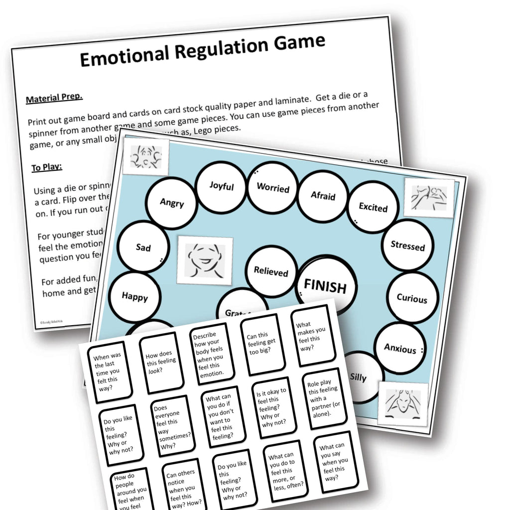 'Emotions' Activity Pack | Set 1 – Socially Skilled Kids