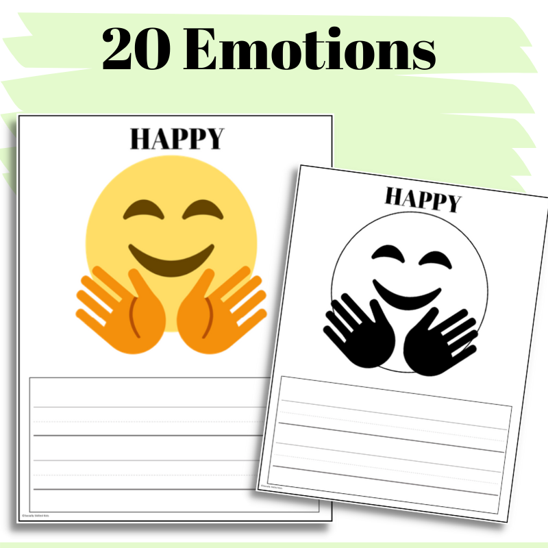 Emoji Emotions Worksheets – Socially Skilled Kids