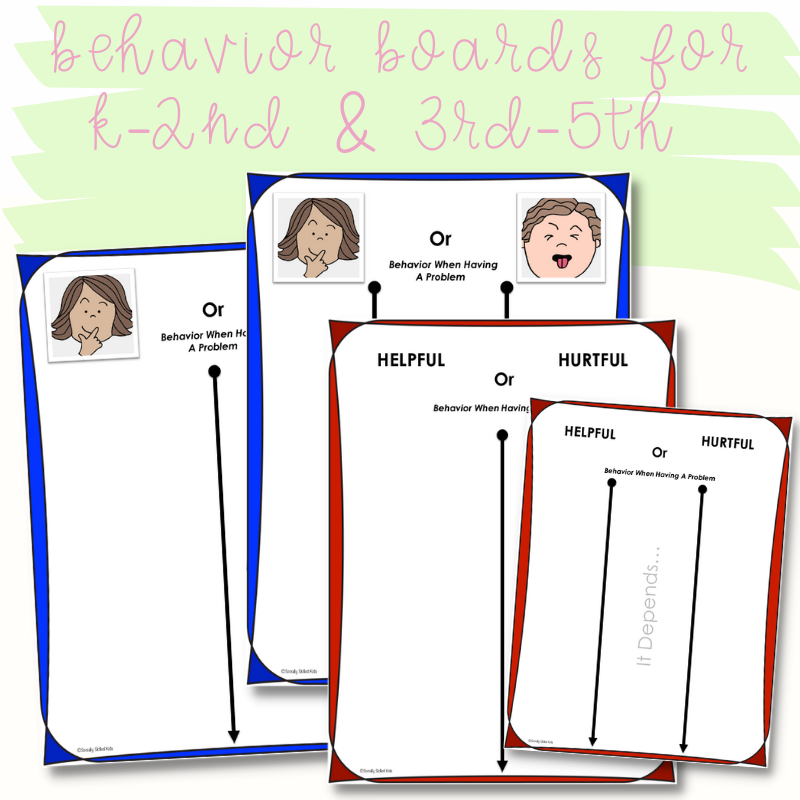 Problem Solving Behaviors | Differentiated Activities For K-5th ...