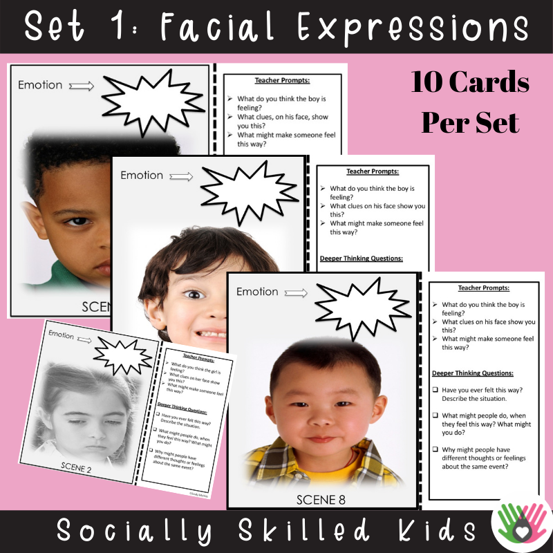 Perspective Taking Photo Activity Cards | Pack 2 | What Are They Feeli ...