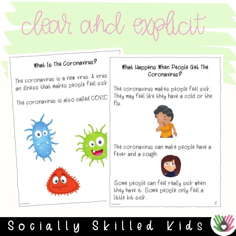 Understanding The Coronavirus | Social Skills Story – Socially Skilled Kids