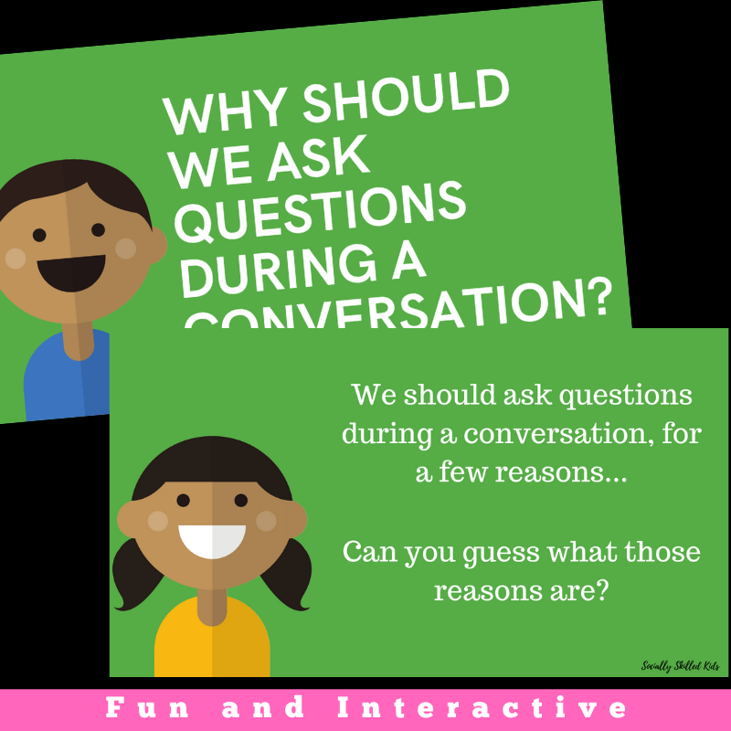Asking Questions | Animated PowerPoint Slideshow Activity – Socially ...