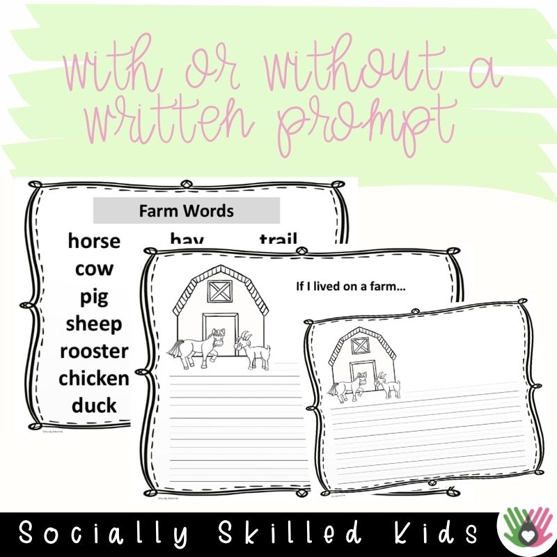 Writing Prompts | 30 Differentiated Prompts With Supports – Socially ...