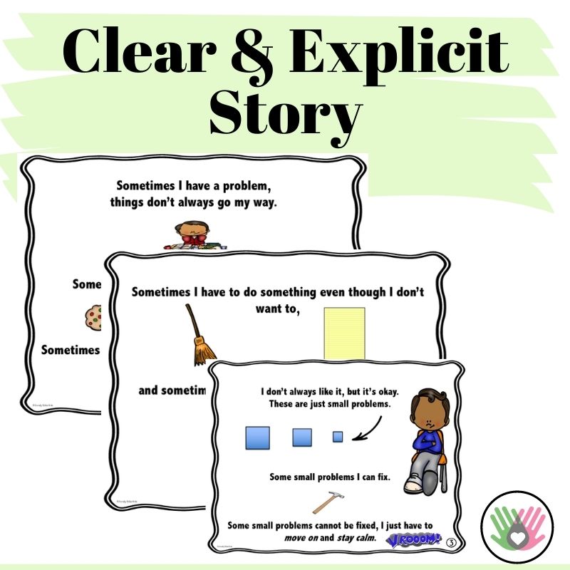 Social Skills Story and Activity | When Small Problems Come My Way, I ...