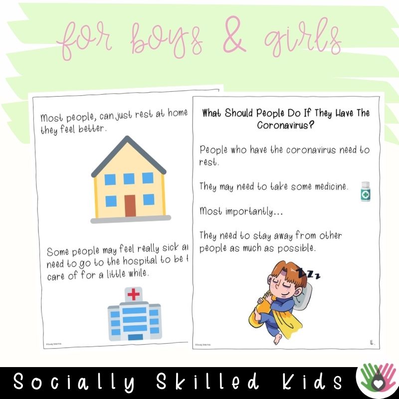 Understanding The Coronavirus | Social Skills Story – Socially Skilled Kids