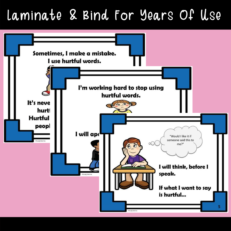 I Can Use Friendly Words | Social Skills Story and Activities | For K ...