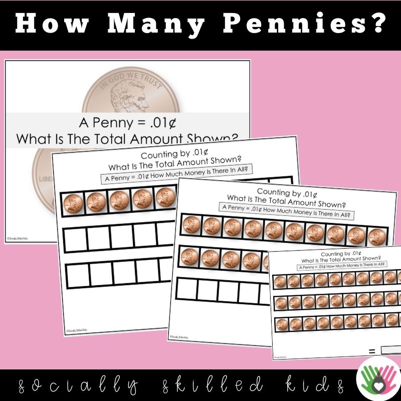 Adding Coins | Worksheets To Identify And Add – Socially Skilled Kids