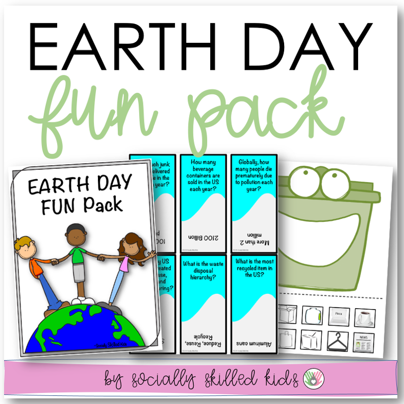 'Earth Day' Fun Pack – Socially Skilled Kids