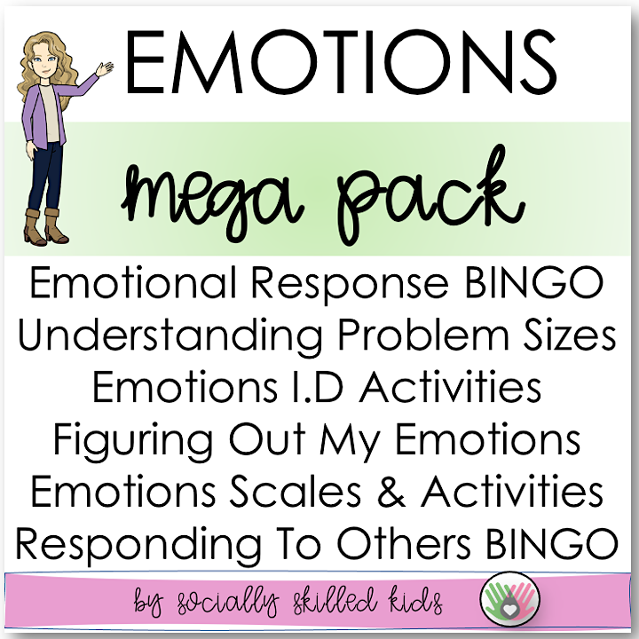 Emotions Activities | MEGA 6 Pack Bundle – Socially Skilled Kids