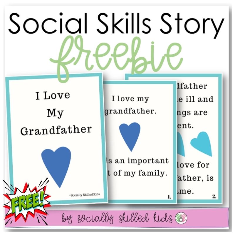 I Love My Grandfather! | Social Skills Story – Socially Skilled Kids