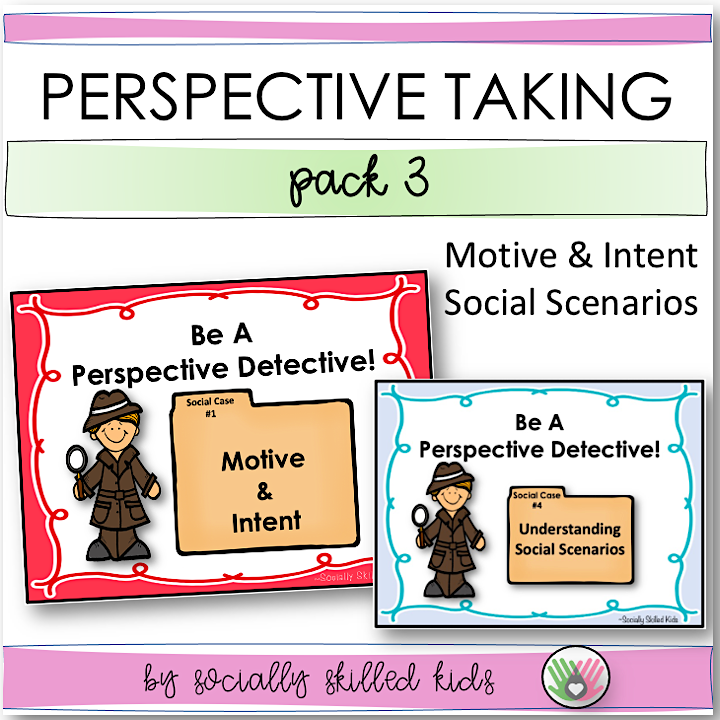 PERSPECTIVE TAKING ACTIVITIES | Pack 3 | Motives & Intentions and Soci ...