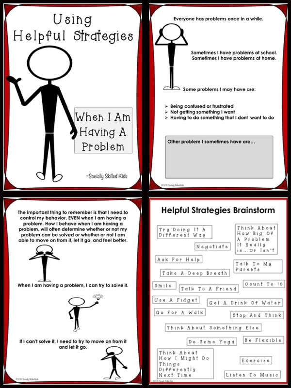 Social Skills Stories | MEGA 6 BUNDLE | Set 1 | For 3rd-5th – Socially ...