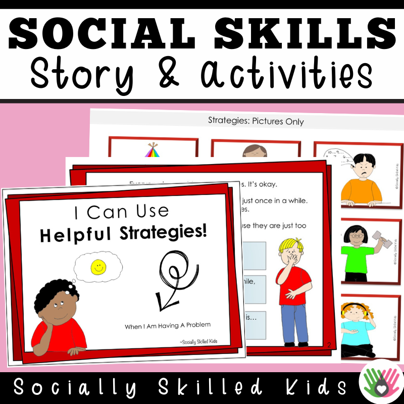 Strategies For Handling Problems | Social Skills Story and Activities ...