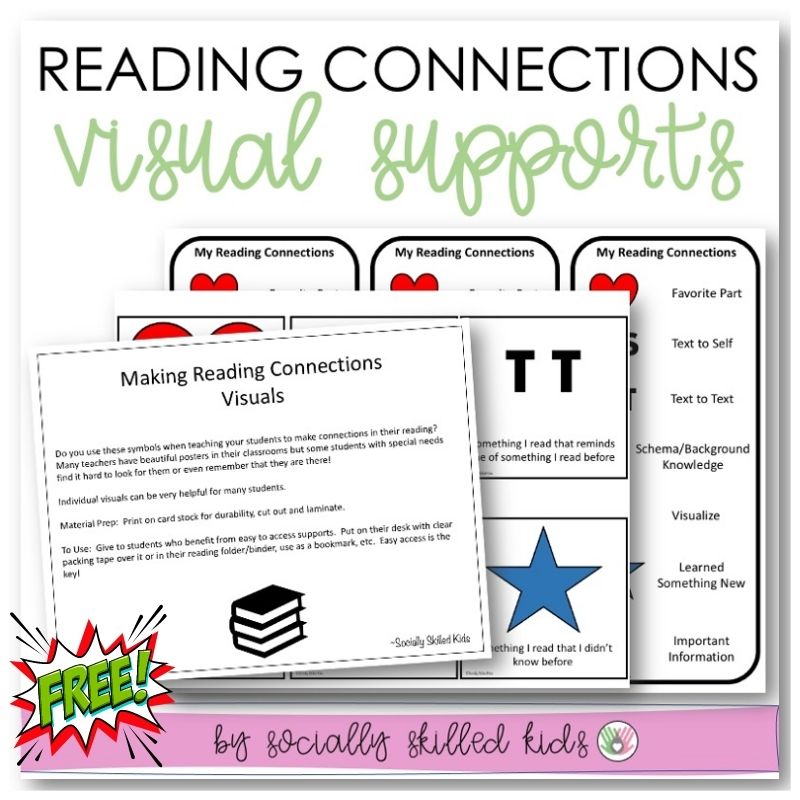 Reading Connections | Visual Supports – Socially Skilled Kids