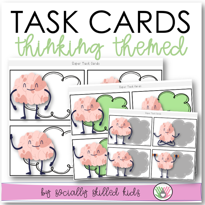 Task Cards Freebie | Thinking Themed – Socially Skilled Kids