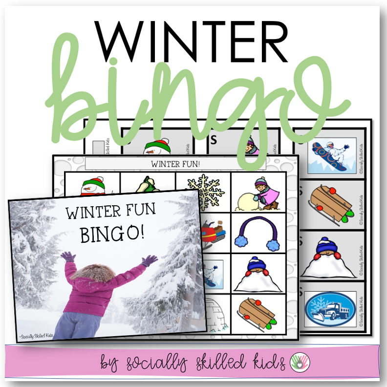 Winter Fun BINGO | Differentiated BINGO Game For K-5th – Socially ...